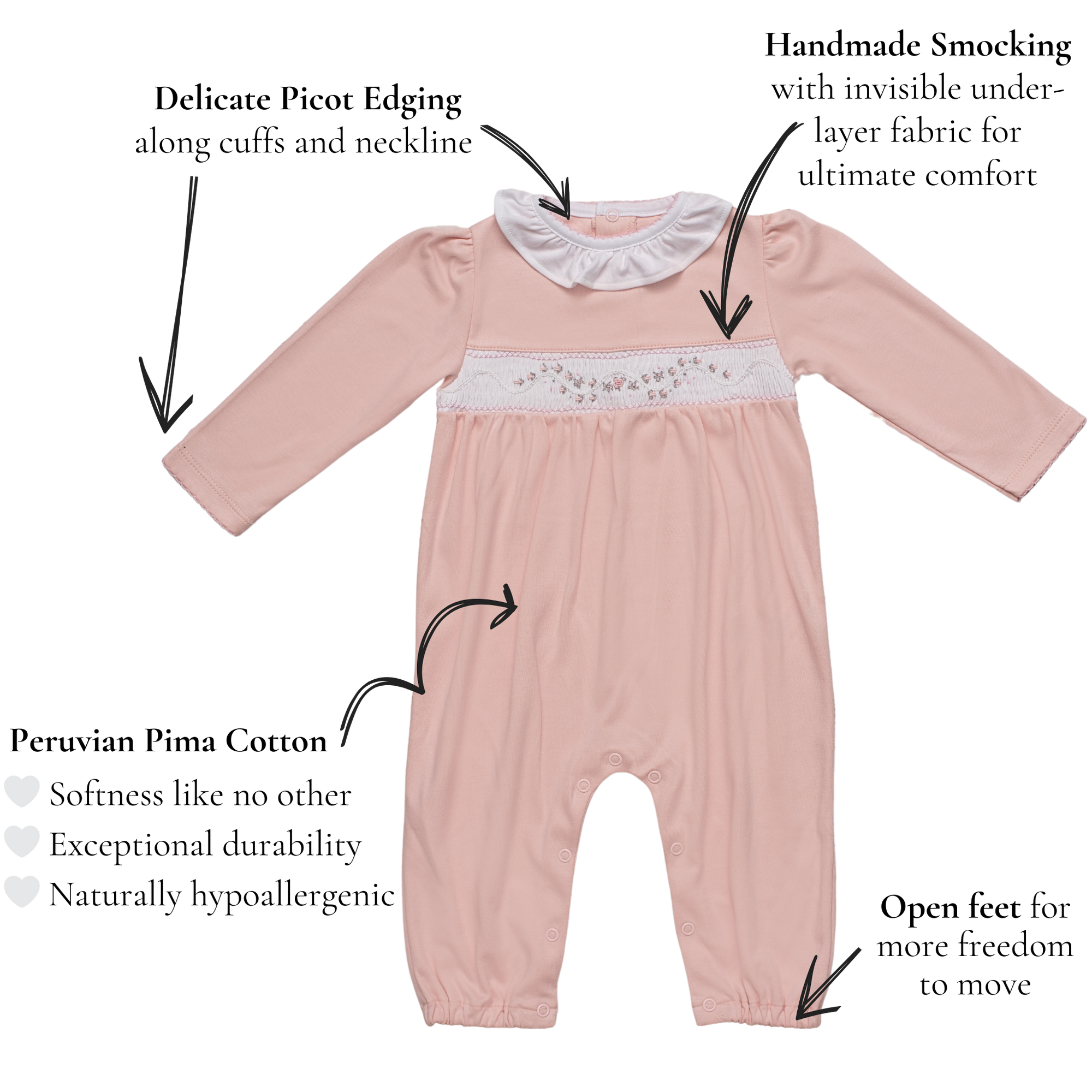 Bears in Confetti Smocked Jumpsuit